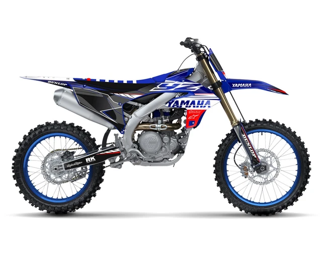 YAMAHA YZ450F 2023-2024 YZ250F 2024 autocollants graphiques kit ...