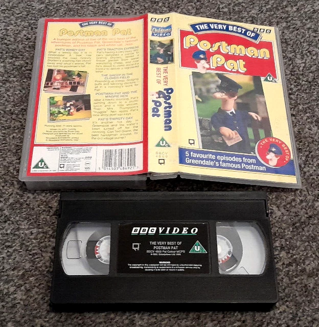 THE VERY BEST Of Postman Pat Pat's Windy Day Bbc Pal Vhs Video Kids ...