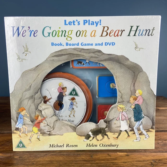 WE'RE GOING ON A Bear Hunt Book, Board Game And DVD (u) New Sealed 3 ...