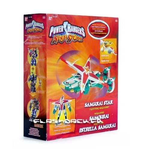 POWER RANGERS NINJA Storm - SAMURAI STAR Megazord - BANDAI - NEUF! EUR ...