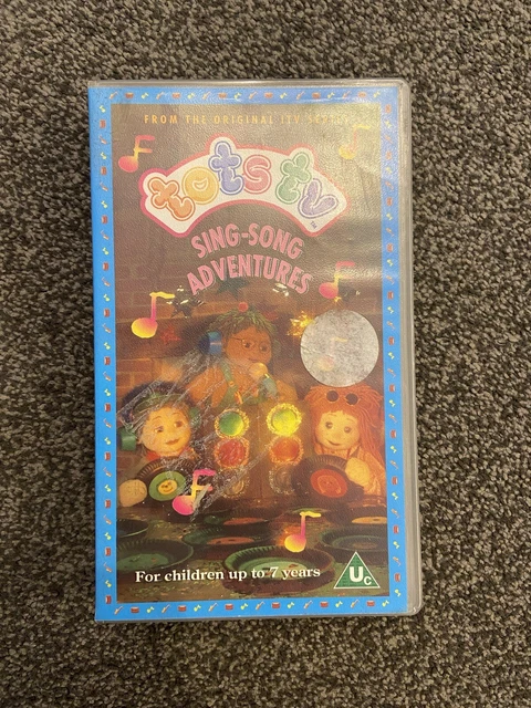 TOTS TV SING Song Adventures VHS PAL Video Tape Vintage 1998 £8.00 ...