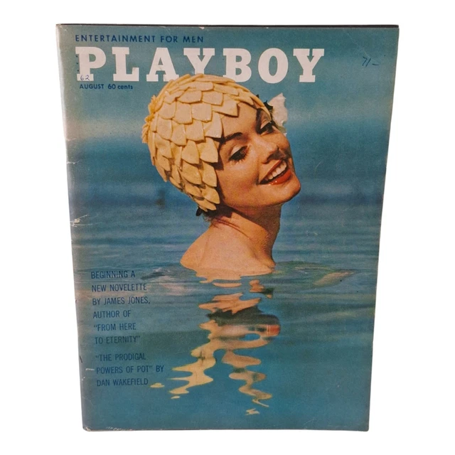 PLAYBOY MAGAZINE AUGUST 1962 Jan Roberts COMPLETE $42.99 - PicClick AU