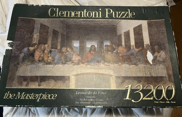 CLEMENTONI PUZZLE THE Last Supper Leonardo Da Vinci - The Masterpiece 13200 Pce $950.00 ...