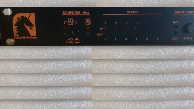 MOTU MIDI EXPRESS - 6-In, 6-Out, SMPTE - Powers up and works £30.00 ...