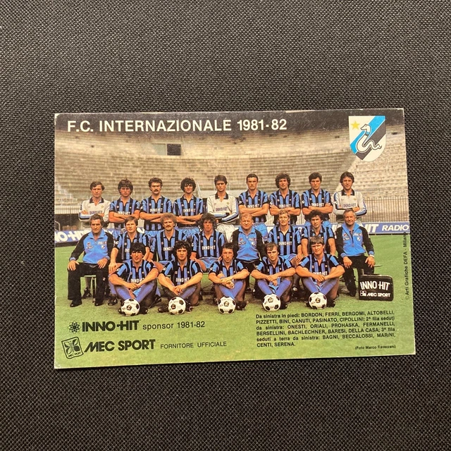 LOTTO N. 3 foto cartoline a colori F.C. Internazionale - Inter football ...