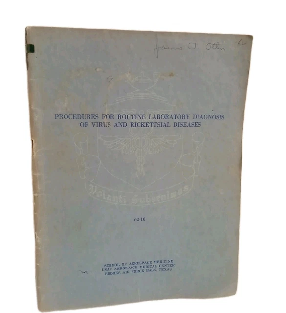 PROCEDURES FOR ROUTINE Laboratory Diagnosis Of Virus And Rickettsial ...