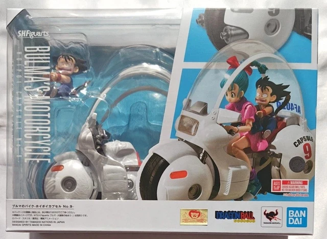 FIGURE DE BULMA Sur Son Vélo Hoi Poi Capsule N°9 Dragonball SH FIGUARTS ...