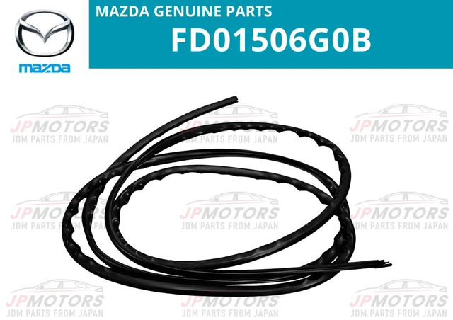 MAZDA ORIGINAL FD3S RX7 RX-7 Rear Herss Window Molding Seal Caoutchouc ...