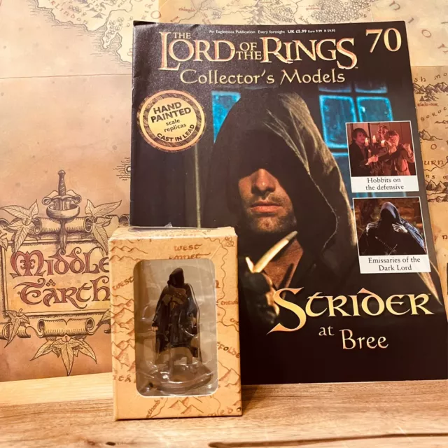 THE LORD OF The Rings Eaglemoss collectors model issue 70 Strider ...