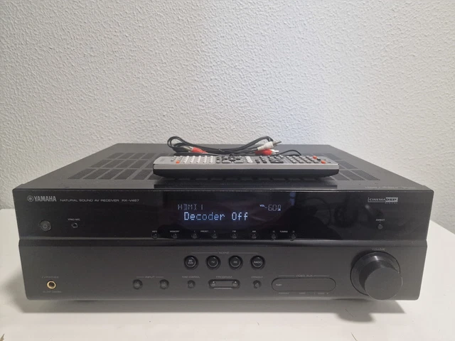 YAMAHA RX-V467 Dolby Digital Receiver mit HDMI 2 Jahre Garantie ...