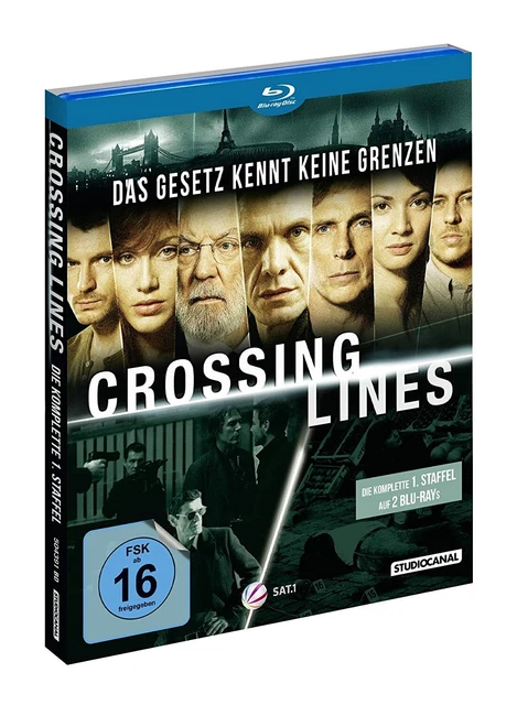 CROSSING LINES COMPLETE Season 1 First TV Series / NEW Region B Blu ray ...