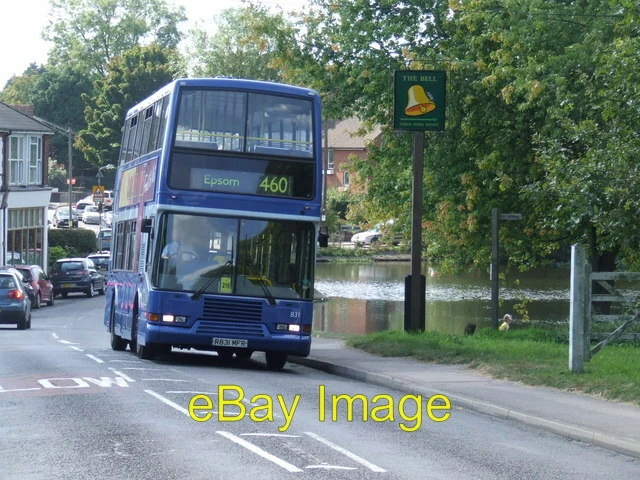 PHOTO 6X4 BUS at Walton-on-the-Hill A Volvo Olympian operated by ...