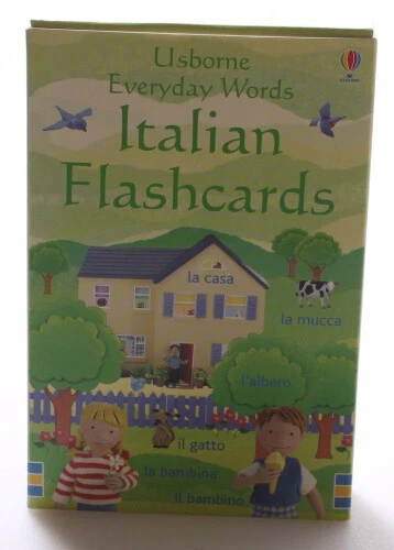 EVERYDAY WORDS IN Italian Flashcards (Everyday Words Flashcards) NEUF ...