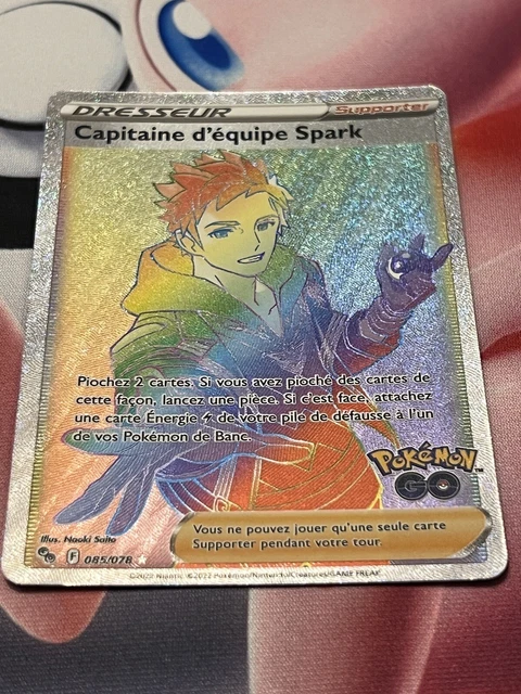 CARTE POKÉMON CAPITAINE d'équipe Spark 085/078 EB10.5 - Pokémon Go NEUF FR EUR 35,00 - PicClick FR
