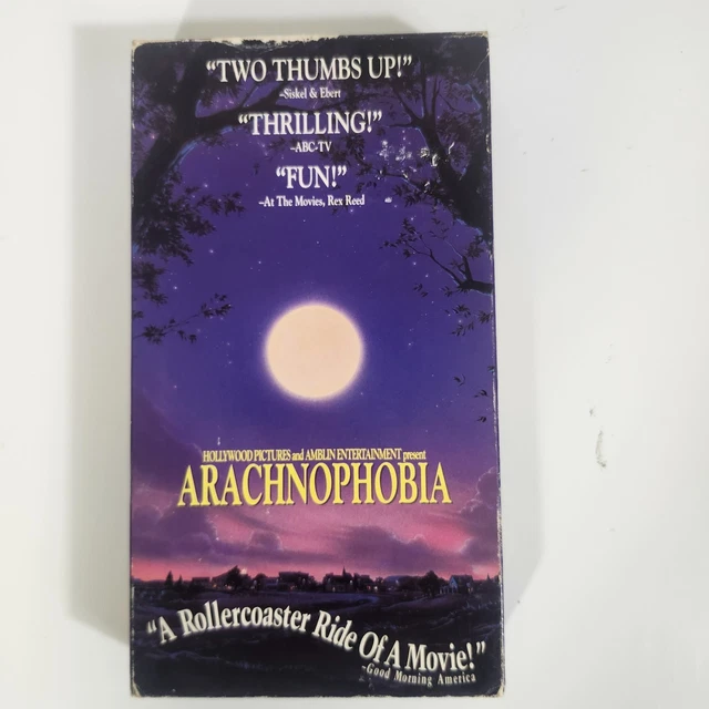 ARACHNOPHOBIA VHS 1990 Horror Comedy Original Release Amblin Entertainment £8.42 - PicClick UK