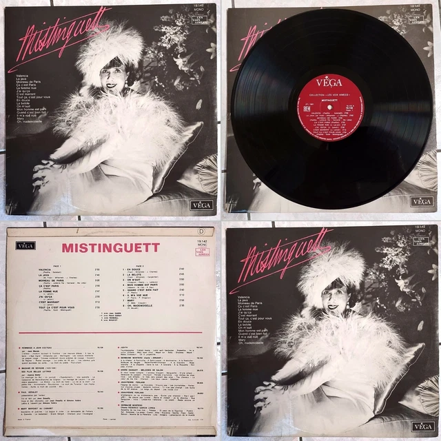 MISTINGUETT -LP- VALENCIA - ÇA C’EST PARIS - LA BELOTE … + DUOS Jean ...