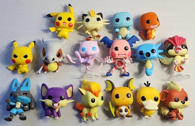 POKEMON BUNDLE LOT Funko Pop Vinyl Loose OOB Including Flocked ...