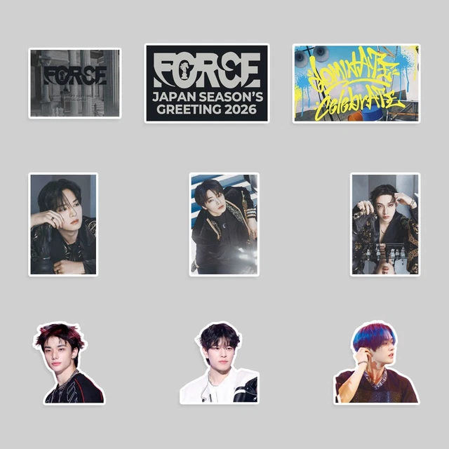 94PCS/SET STRAY KIDS 2026 Season's Greetings Force Adhesive Photo ...