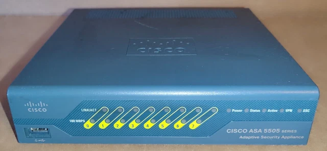 FIREWALL CISCO ASA 5505 SERIES V09 68-2606-11 A0 SENZA ALIMENTATORE ...