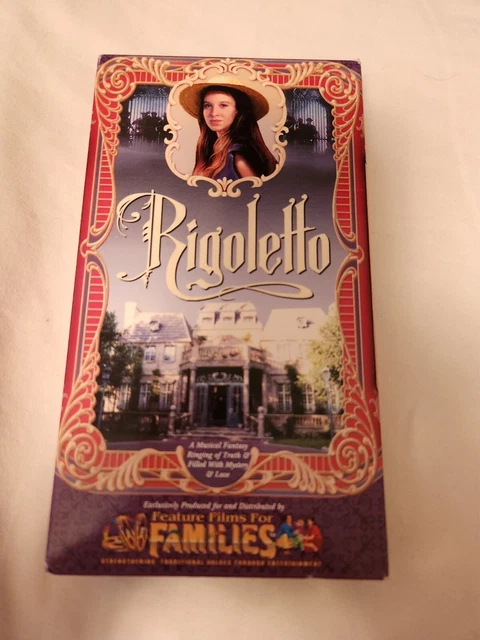 RIGOLETTO VHS MOVIE Feature Films for Families 1998 Castle Gate Ribaldi ...