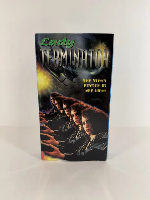 LADY TERMINATOR ( VHS, 1989 ) Horror. Tee Dee Gee Ltd. Barbara Anne ...