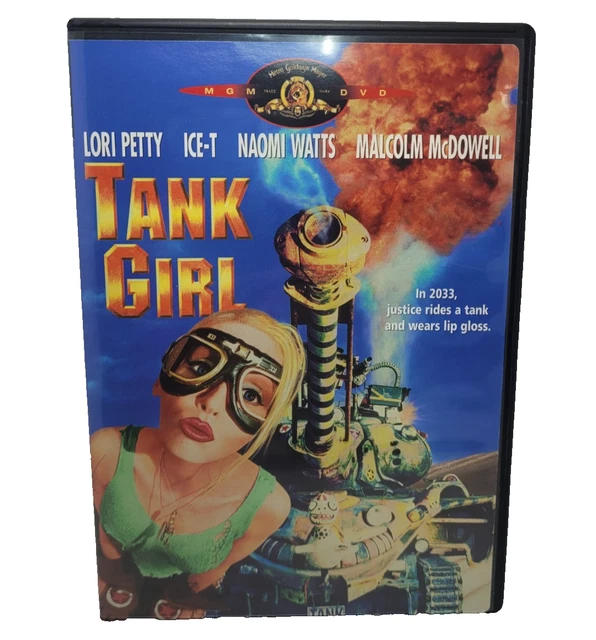 TANK GIRL DVD MGM Lori Petty Ice-T Naomi Watts Malcolm McDowell 2001 ...