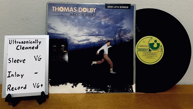 ALBUM VINYLE THOMAS DOLBY Blinded By Science 1983 LP-15007 ULTRASONIQUE ...