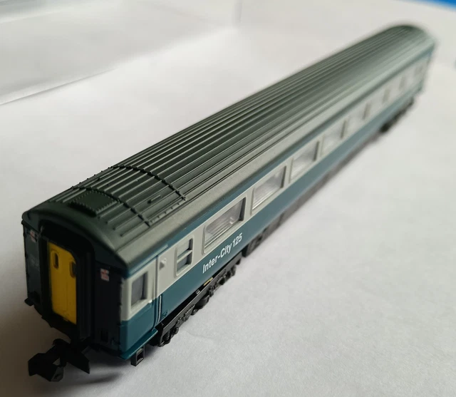 DAPOL N GAUGE 2P-005-030 Mk 3 HST Coach 2nd Class BR Blue Grey W42033 £33.98 - PicClick UK