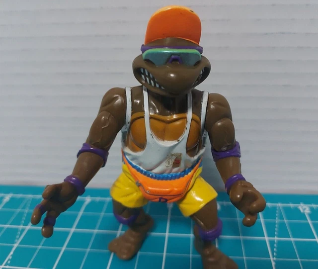 RARE TMNT TEENAGE Mutant Ninja Turtles figure Spike n Volley Donatello ...