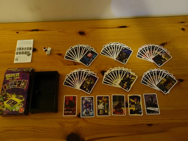 NICKELODEON TMNT TEENAGE Mutant Ninja Turtles: Turtle Power Battle Card ...