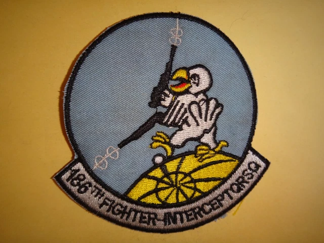 COLD WAR USAF 186th FIGHTER INTERCEPTOR SQUADRON Patch £11.86 - PicClick UK
