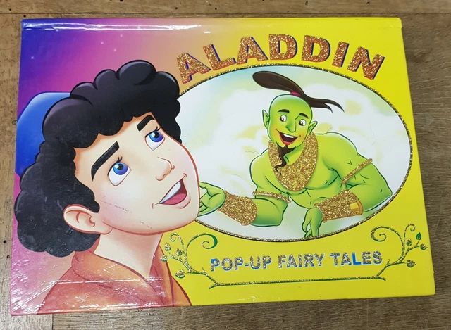 BOOK/LIBRO &ALADDIN& POP-UP Fairy Tales - Dreamland Publications! RARE ...