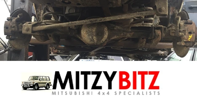 REAR AXLE & 4.625 DIFFERENTIAL for MITSUBISHI PAJERO MK1 L144G SWB ONLY ...