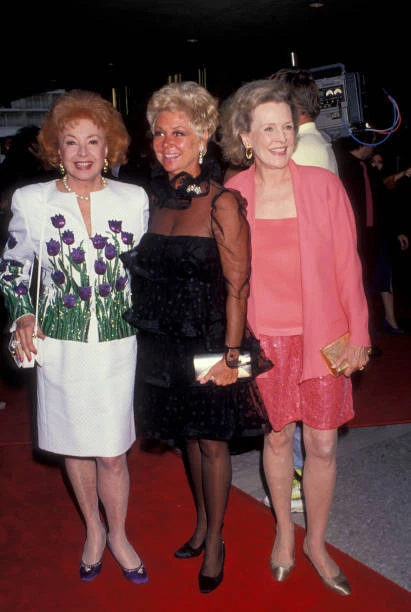 ACTRESSES AUDREY MEADOWS Mitzi Gaynor Frances Bergen attending- 1991 ...