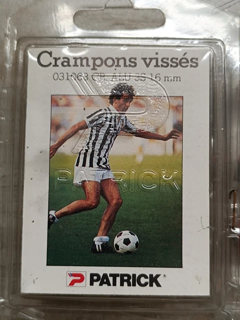 VINTAGE PATRICK PLATINI CHANGEABLE STUDS BOOTS RYAL PANTOFOLA ADIDAS ...
