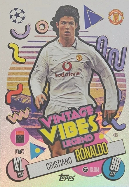 MATCH ATTAX 2024/2025 418 Legend Cristiano Ronaldo £3.04 - PicClick UK