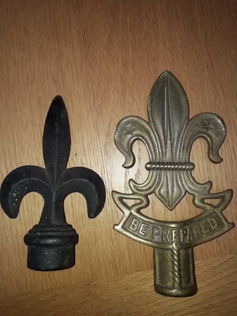 SCOUT BADGES/PARADE FLAG finials. Early. 1920. £0.99 - PicClick UK