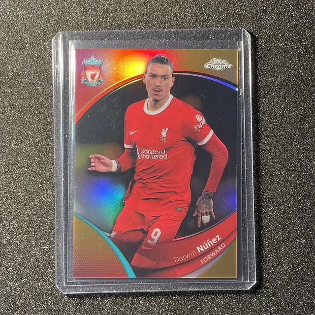 TOPPS CHROME LIVERPOOL Fc 2023/24 Darwin Nunez Liverpool Fc /50 EUR 18 ...
