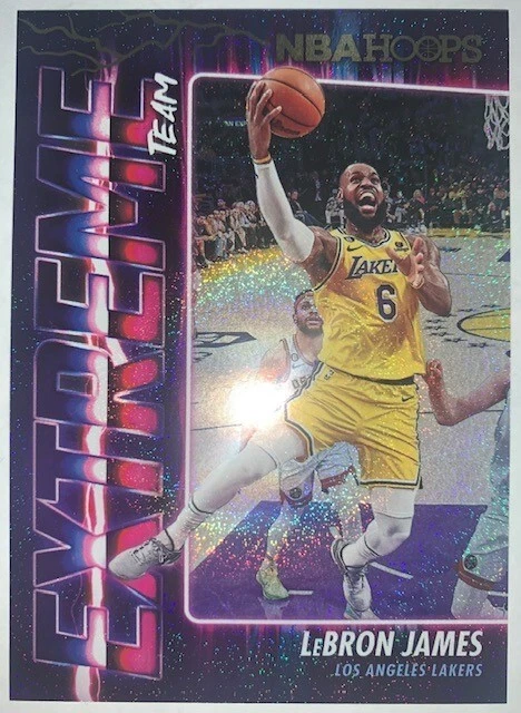 LEBRON JAMES 2023/24 Panini Nba Hoops Extreme Team Card #10 Mint Great ...
