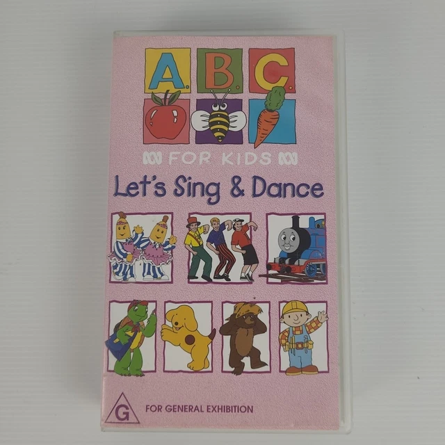 ABC FOR KIDS Let's Sing And Dance VHS - Hooley Dooleys Bananas In ...