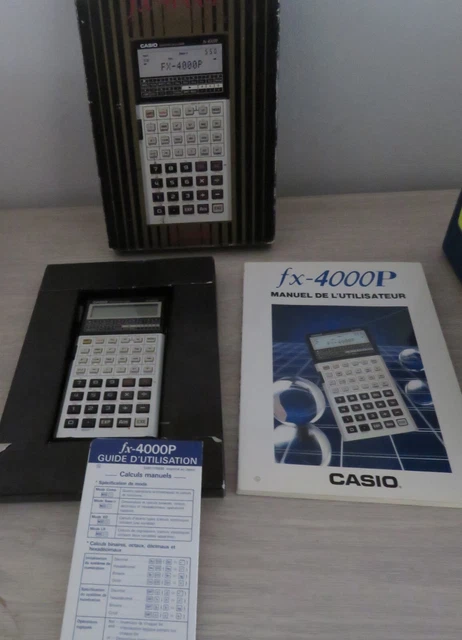 CALCULATRICE CASIO FX 4000p EUR 39,00 - PicClick FR