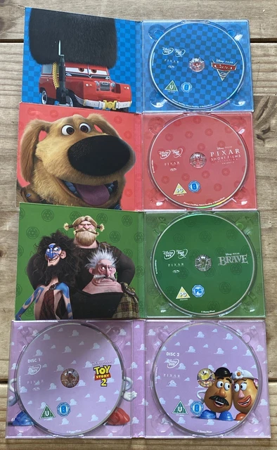 WALT DISNEY 5 Disc DVD Set Bundle Job Lot Films Toy Story Brave Cars 2 ...