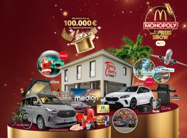 TOP-PREIS 💯 MC Donalds 2025 Monopoly - 50 Codes -⚡Blitzversand per Bild ⚡ EUR 29,95 - PicClick DE