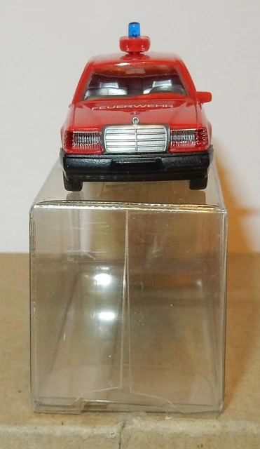 B MICRO WIKING HO 1/87 MERCEDES BENZ 260 E FIRE BRIGADE FIRE FIRE ...