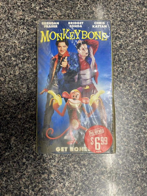 MONKEYBONE VHS TAPE 2002 Brendan Fraser Chris Kattan Bridget Fonda Blue Tape £41.89 - PicClick UK