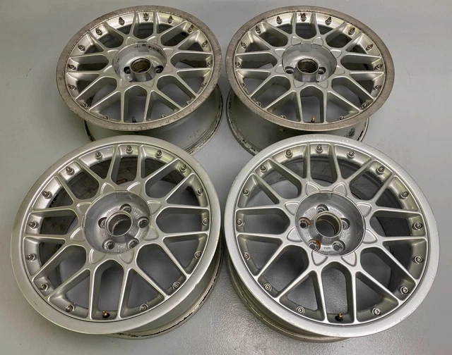 GENUINE AUDI TT Mk1 Bbs Rs2 Rs803 Split Rim Alloy Wheels Set 5X100 A4 ...
