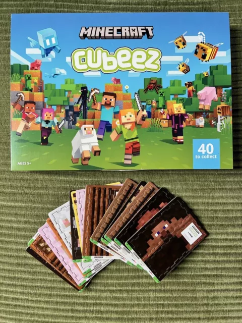 WOOLWORTHS MINECRAFT CUBEEZ 2025 - Flat, not built - Pick your own ...