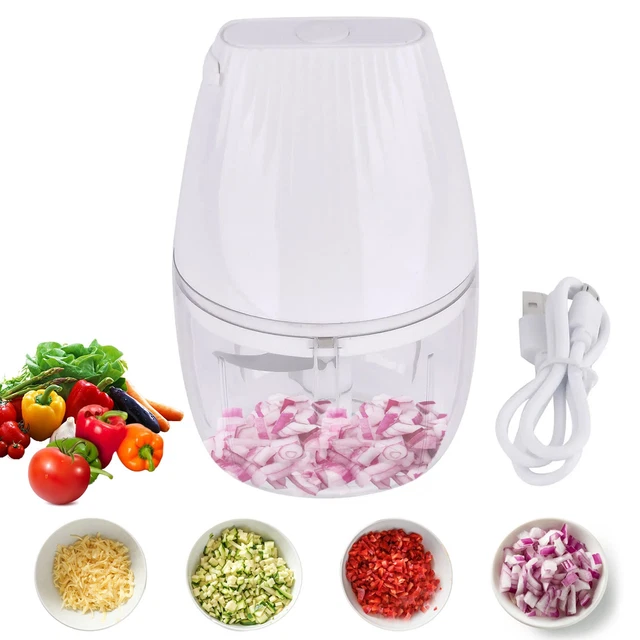 MINI CHOPPER, RECHARGEABLE, Portable and Wireless Battery 1200Mah, 40w ...