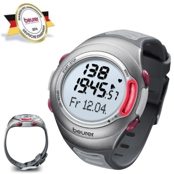BEURER PM 70 Pulsuhr EKG-Herzfrequenzmessung Pulsmesser Kalorienmesser ...