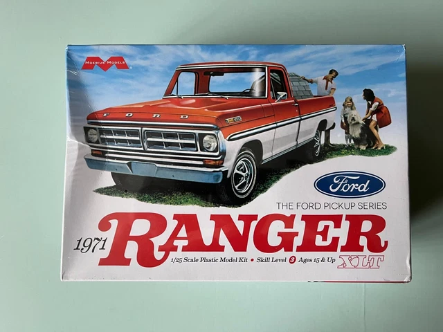 MOEBIUS #1208 1971 Ford Ranger Xlt Modell Lkw Kit Werkseitig Versiegelt ...